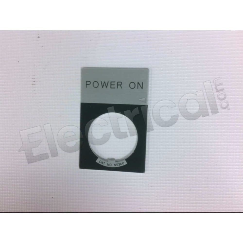 Eaton NS36B-POWER-ON Switch Part And Accessory Switch