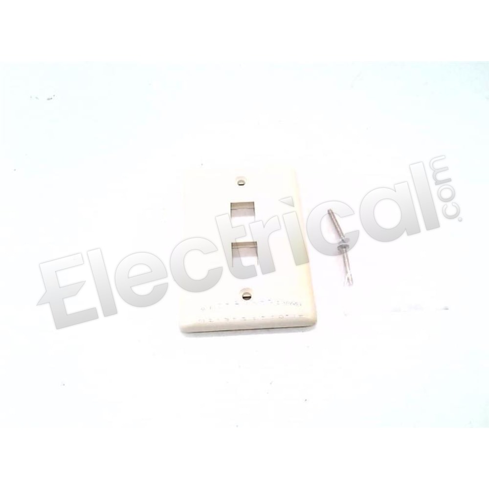Hubbell NSP12W Wall Plate Electrical Product