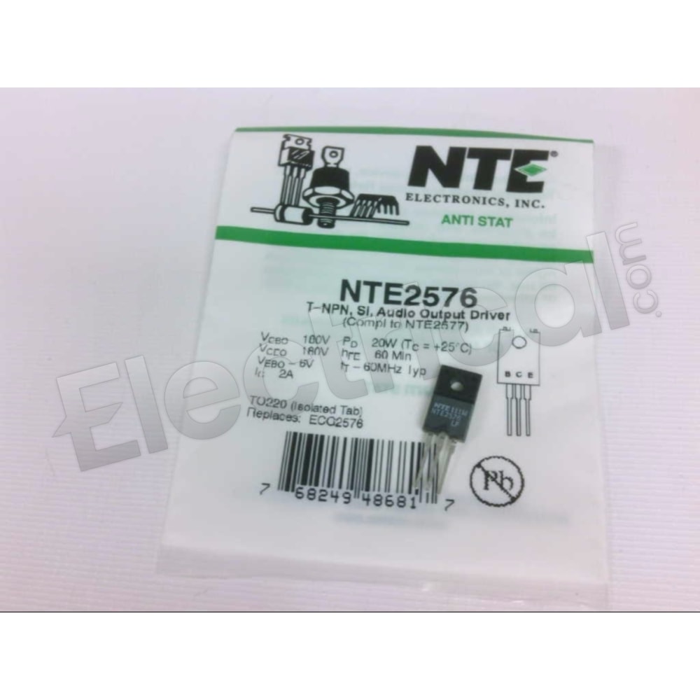 NTE NTE2576 Transistor Circuit Breaker