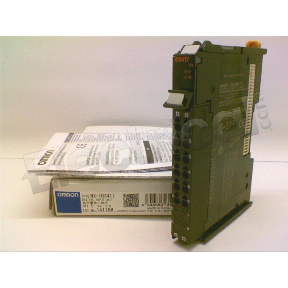 Omron NX-ID3417 PLC Module Automation