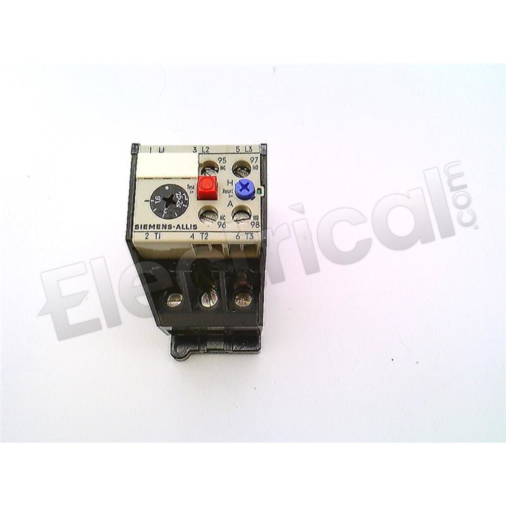 Siemens OLR0250 Overload Relay Motor Control