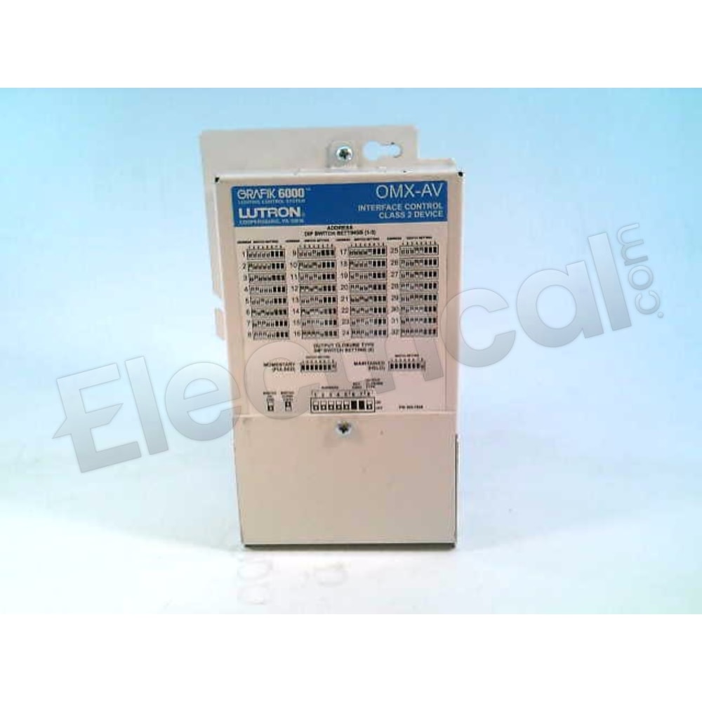 Lutron OMX-AV Lighting Controller Lighting