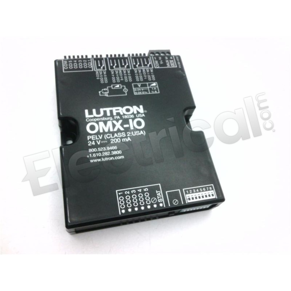 Lutron OMX-IO PLC Module Automation