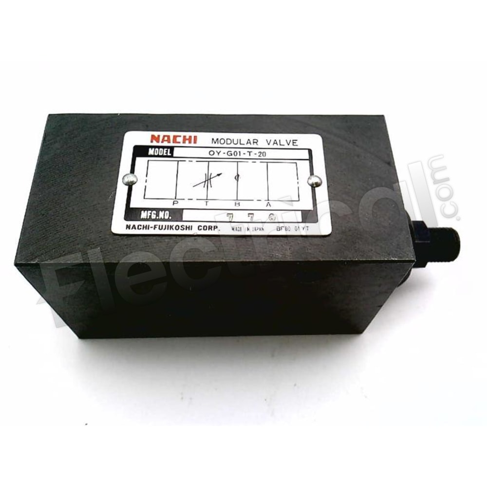 OY-G01-T-20 Nachi Hydraulic Valve Hydraulic