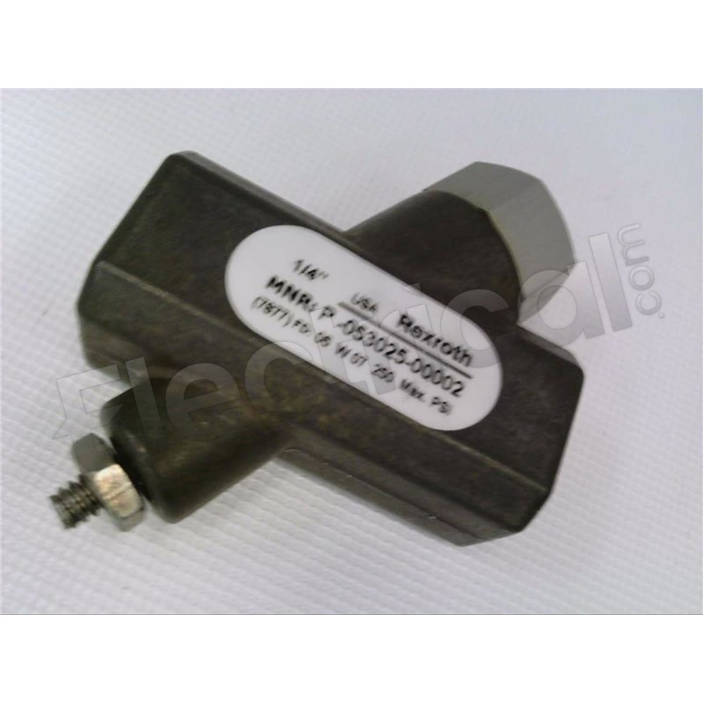P-053025-00002 Bosch Hydraulic Pressure Regulator & Gauge Hydraulic