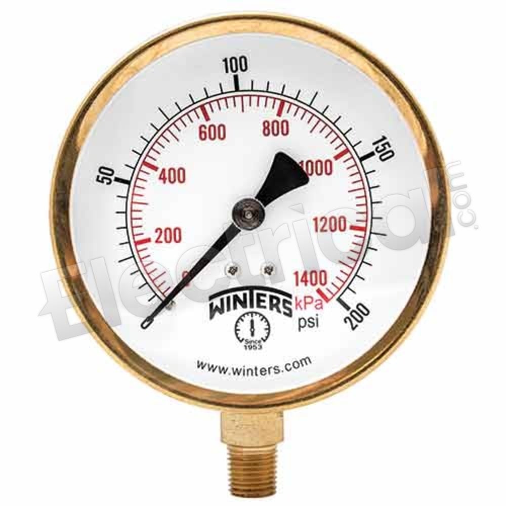 Winters P1S231 Pressure Gauge Automation