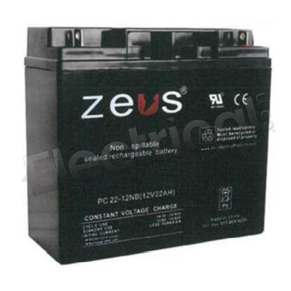 Zeus Battery Products PC22-12NB Battery Power Supply
