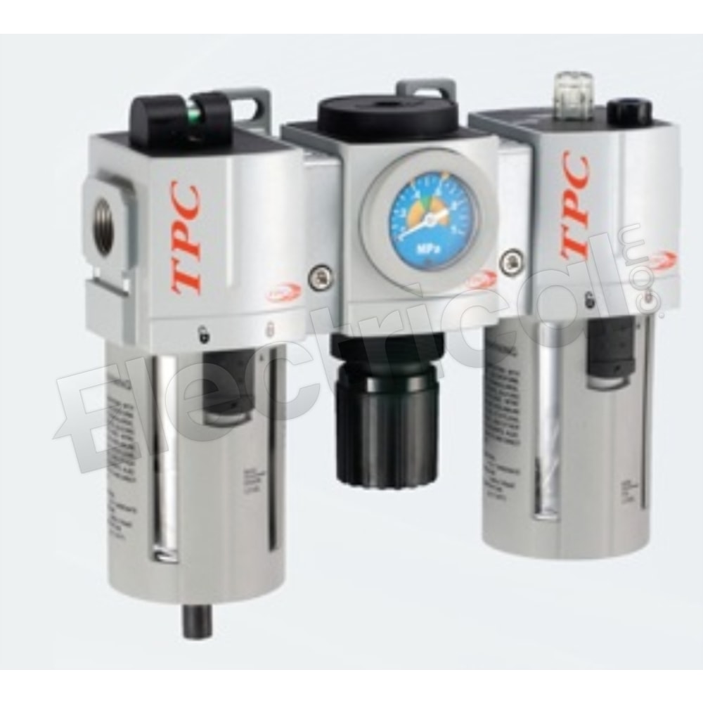 Tpc Mechatronics Co PC4-N04DG-L Pneumatic Filter Regulator Pneumatic