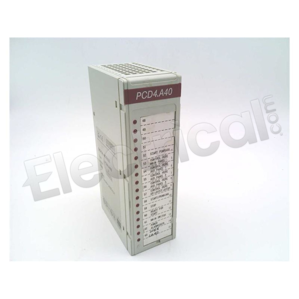 Johnson Electric PCD4.A400 PLC Module Automation