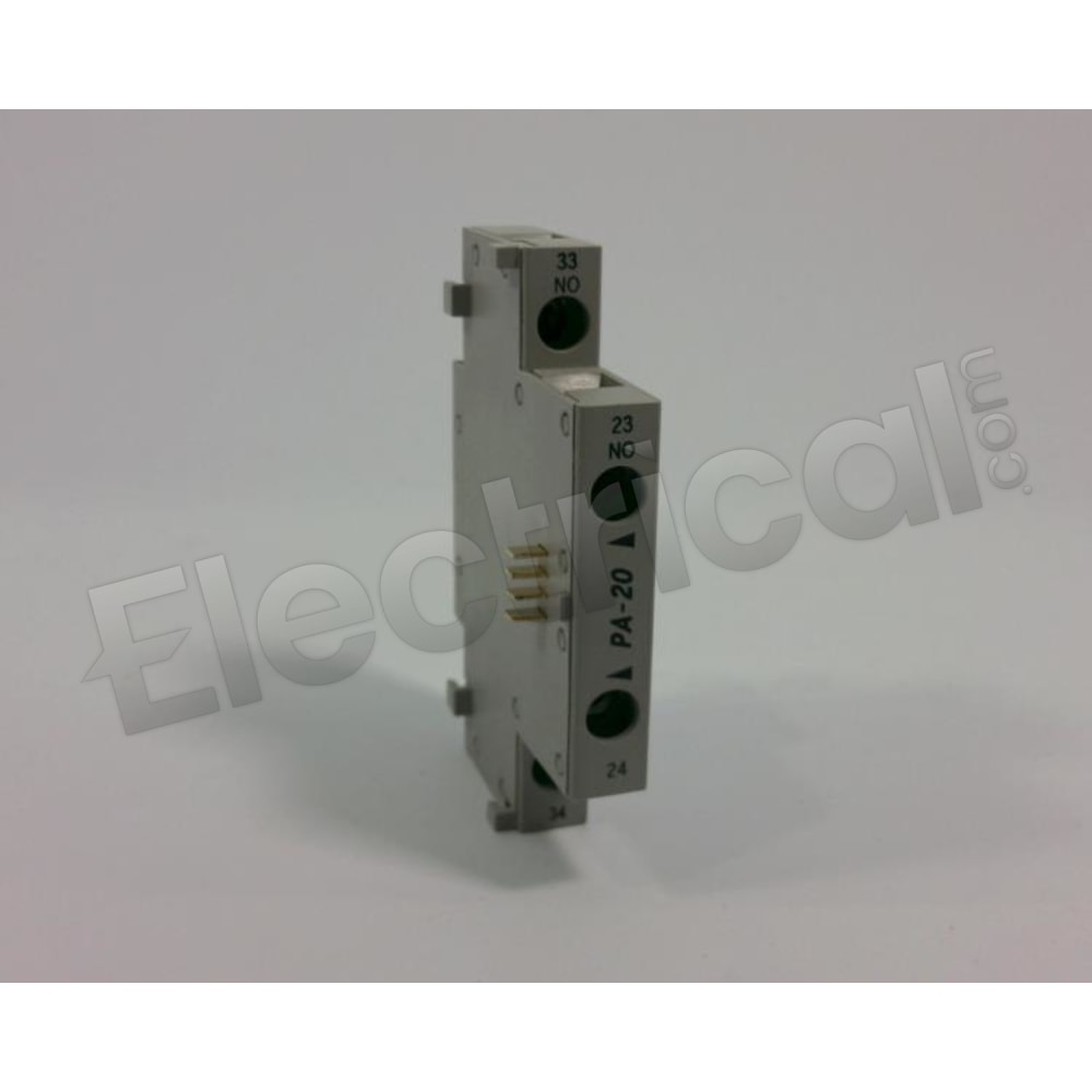 PCS-PA-20 Sprecher & Schuh Contactor And Motor Starter Auxiliary Motor ...