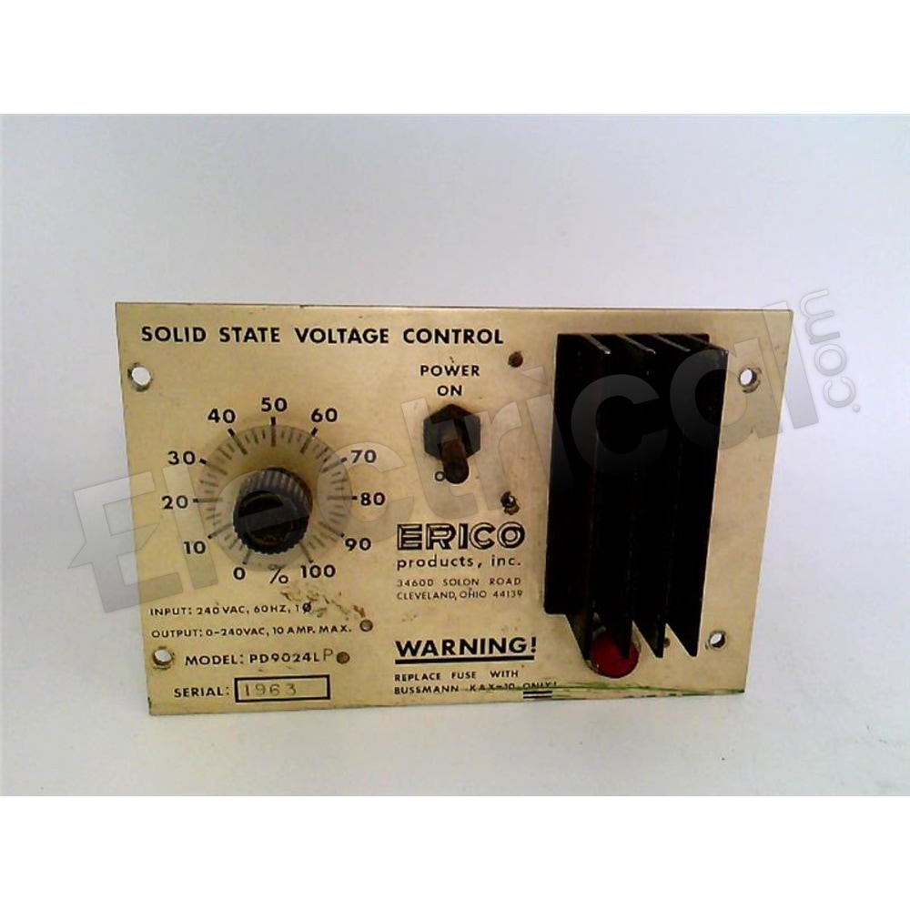 Erico PD9024LP Sensor Automation