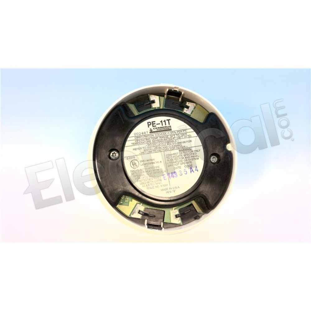 PE-11T Siemens Smoke Detector Fire Safety