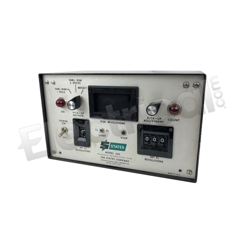 Multi-Amp PE-250 Current/Voltage Test Meter Test Equipment