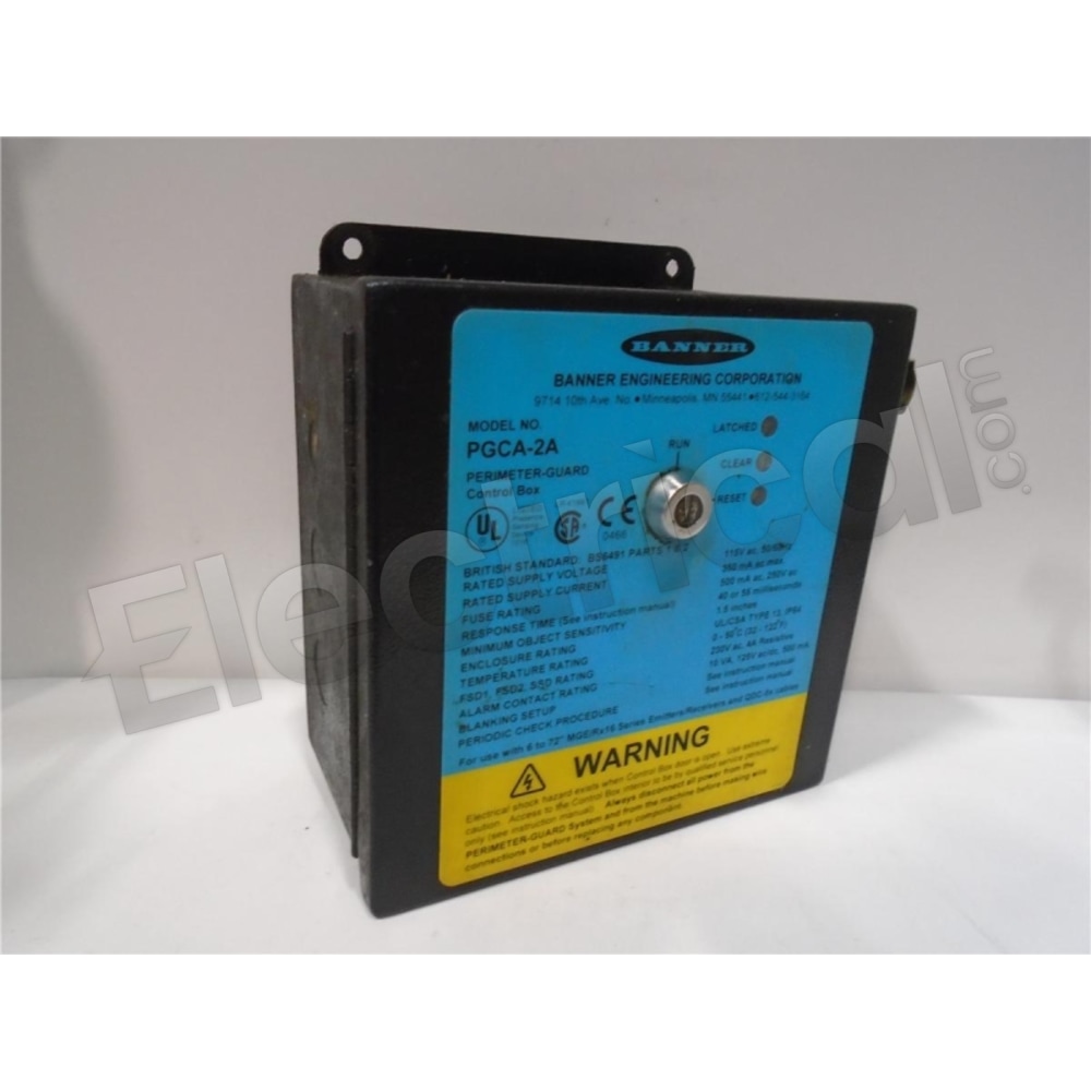 Banner Engineering PGCA-2A Safety Controller Safety Systems