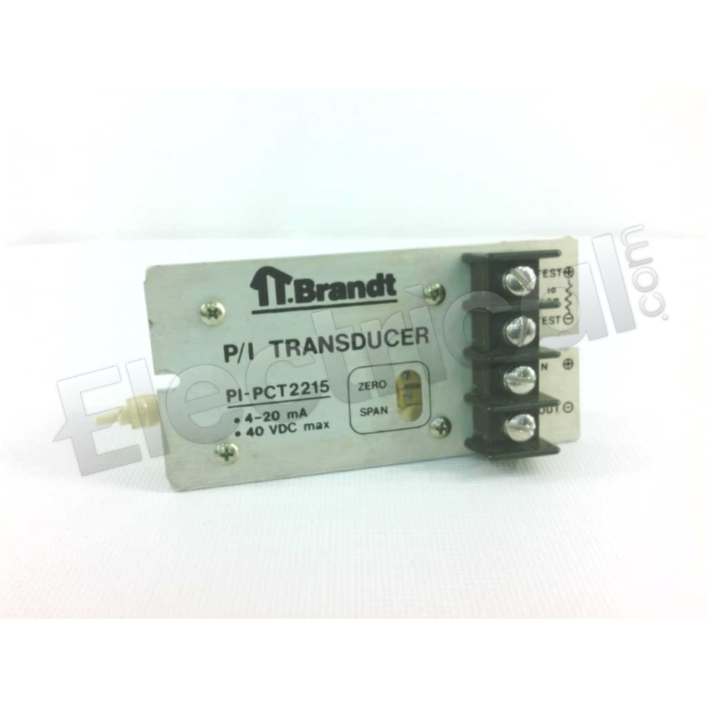 Brandt Instrument PI-PCT2215 Sensor Automation