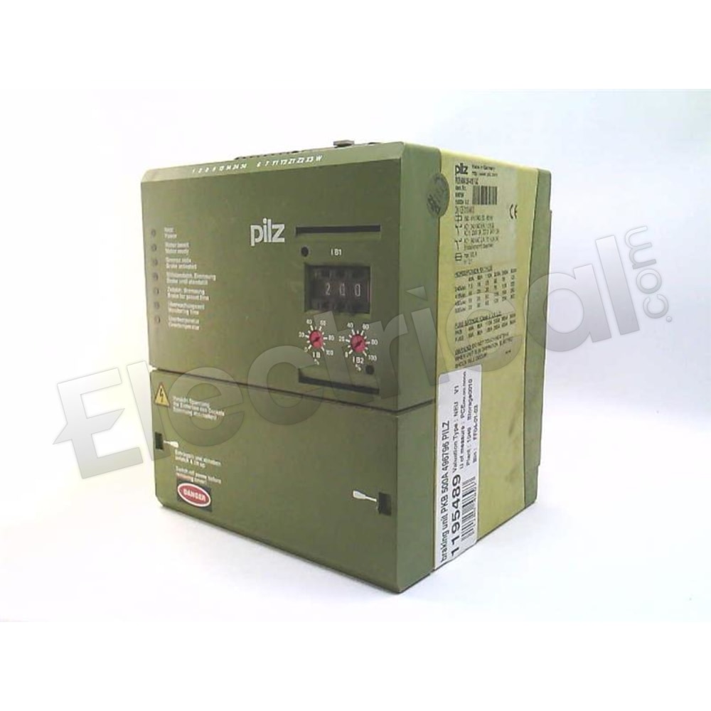 Pilz PKB-500A-350-415VAC Dynamic Brake Drives