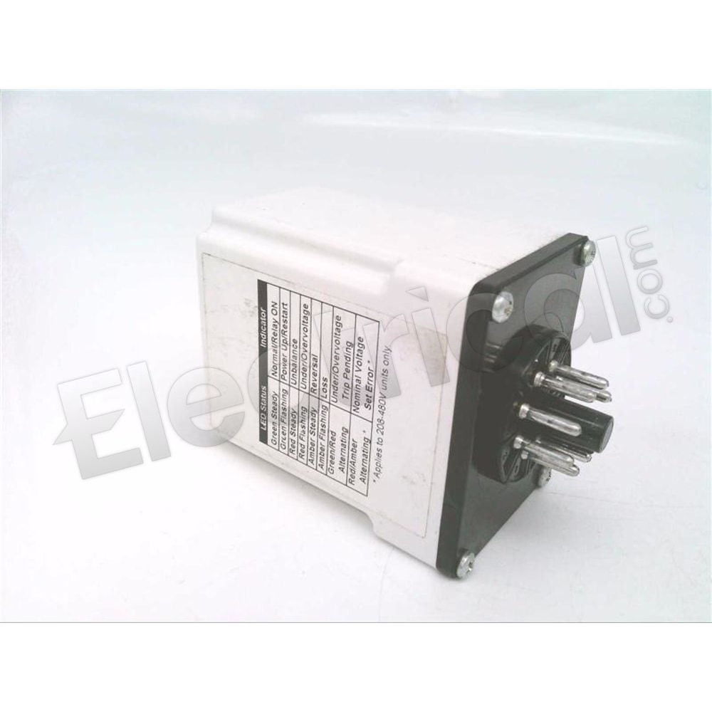 Macromatic PMPU-FA8X Voltage/Phase Monitor Relay