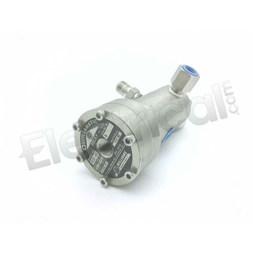 Williams Instruments PO3-4S Fitting & Accessory Pneumatic