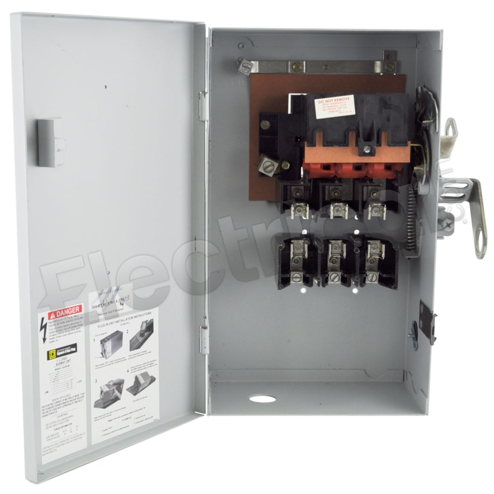 Square D Schneider Electric PQ4606GR Fusible Bus Plug