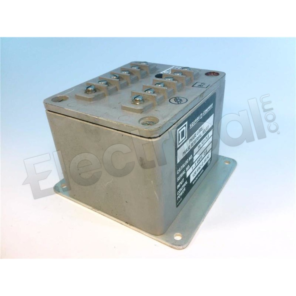 PR-101-PLR Schneider Electric Phase/Voltage Loss Relay Relay
