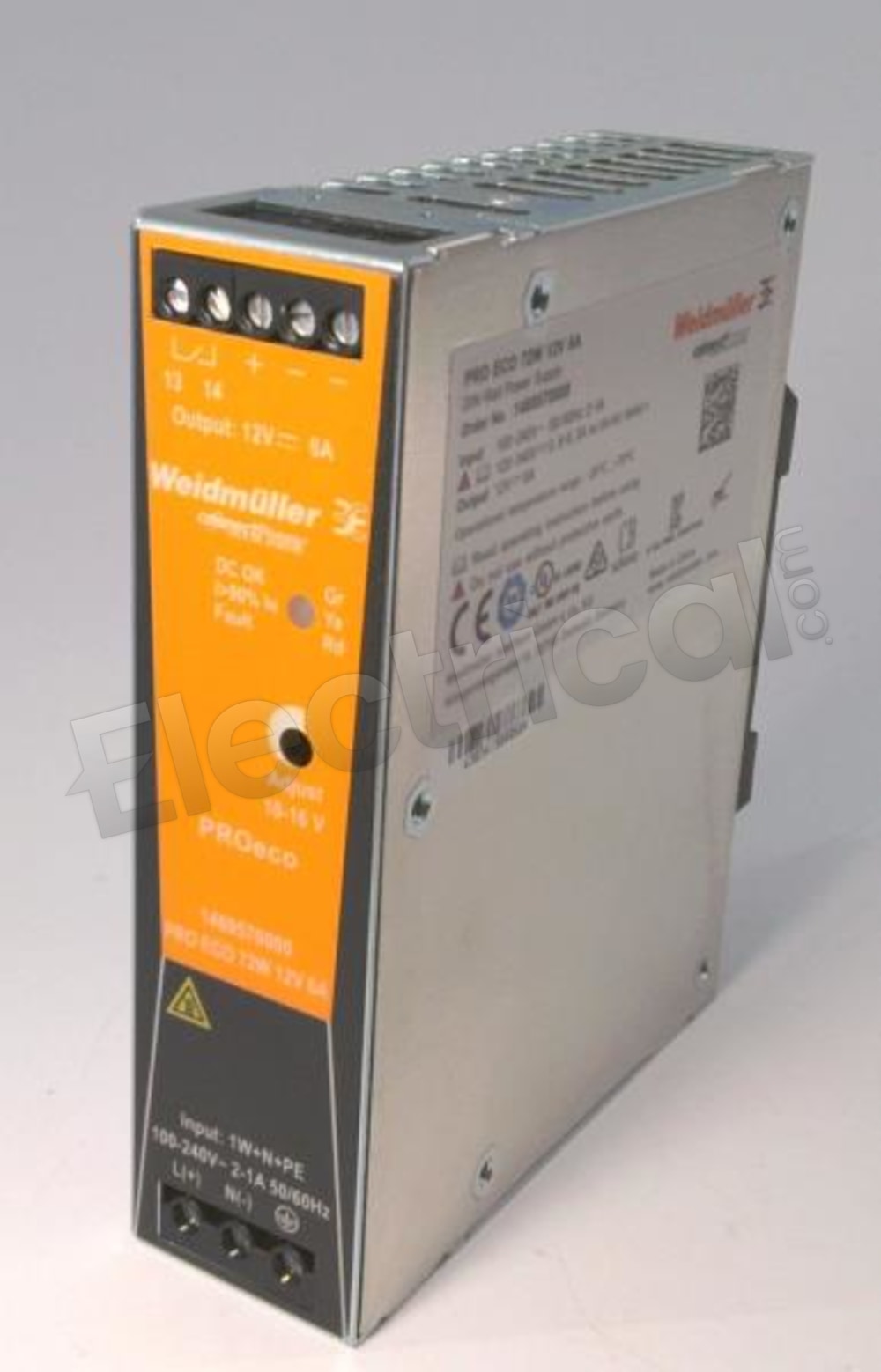 Weidmuller PRO ECO 72W 12V 6A Power Supply Power Supply