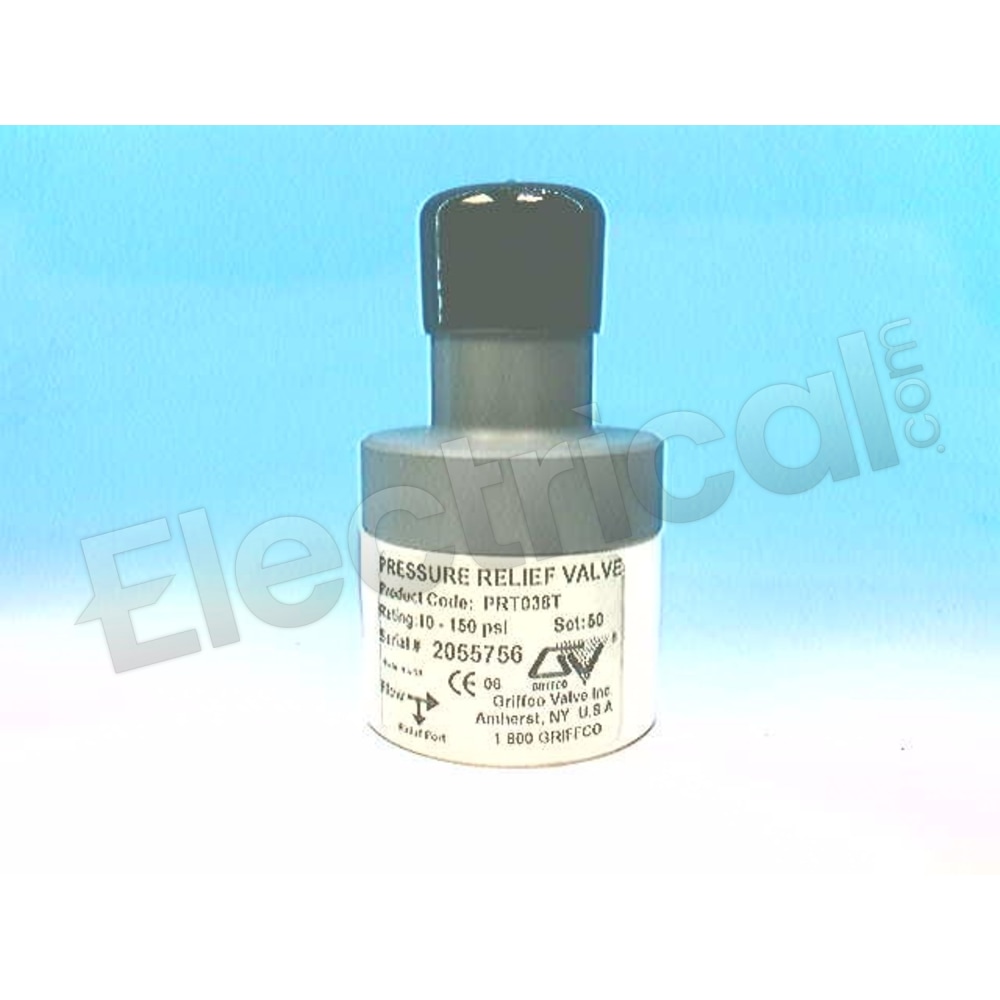 PRT038T Griffco Valve Pressure Relief Valve Valve