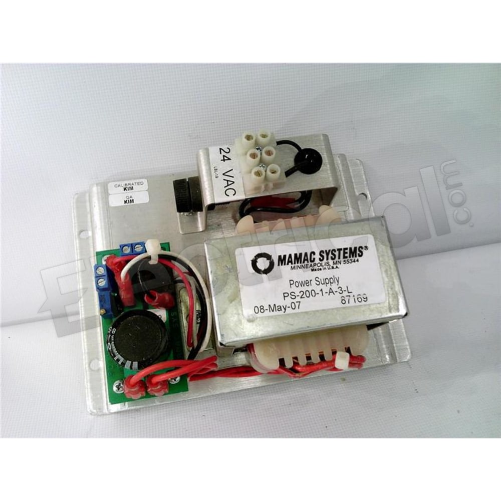 Mamac Systems PS-200-1-A-3-L Power Supply Power Supply