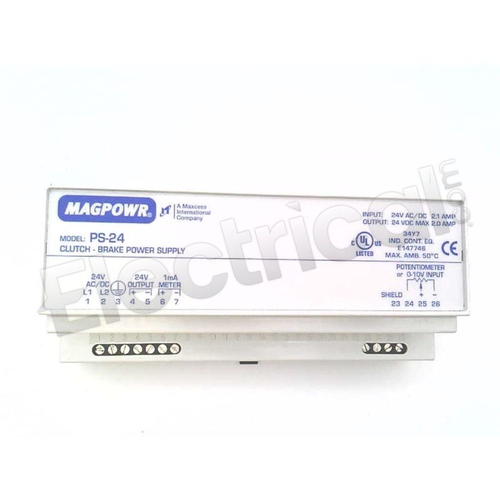 Placid Industries Maxcess International PS-24 Power Supply Power Supply