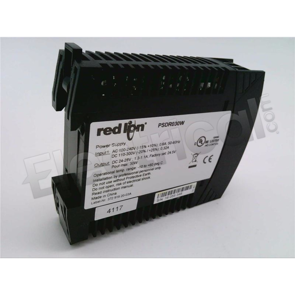 PSDR030W Red Lion Controls Power Supply Power Supply