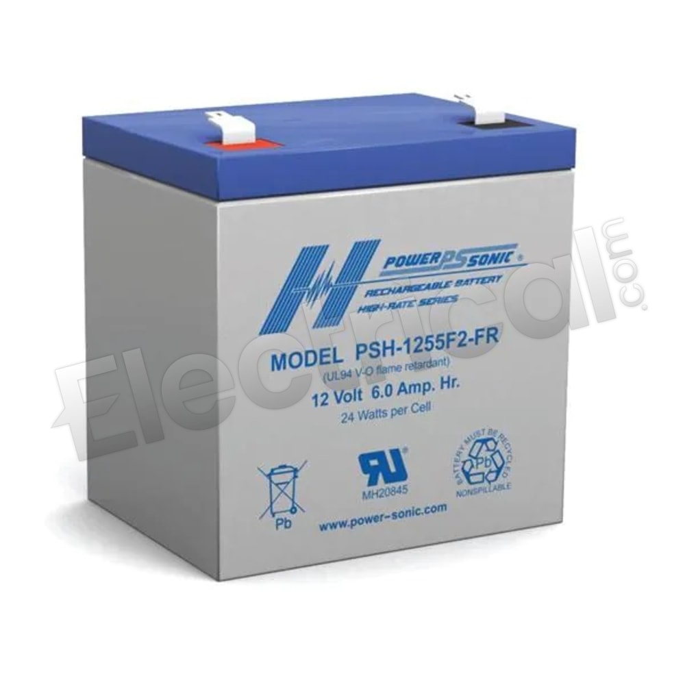 Power Sonic PSH-1255F2-FR Battery Power Supply