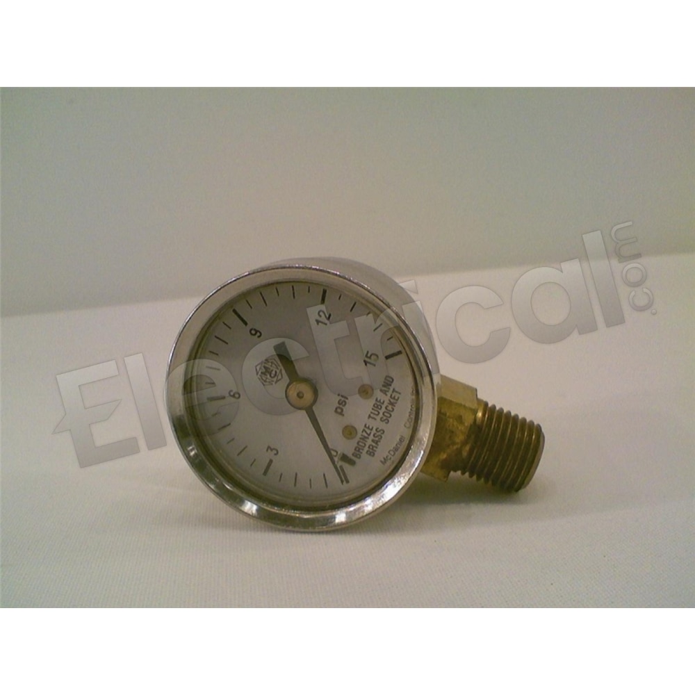 Mcdaniel Controls PSI-0-15 Pressure Gauge Automation