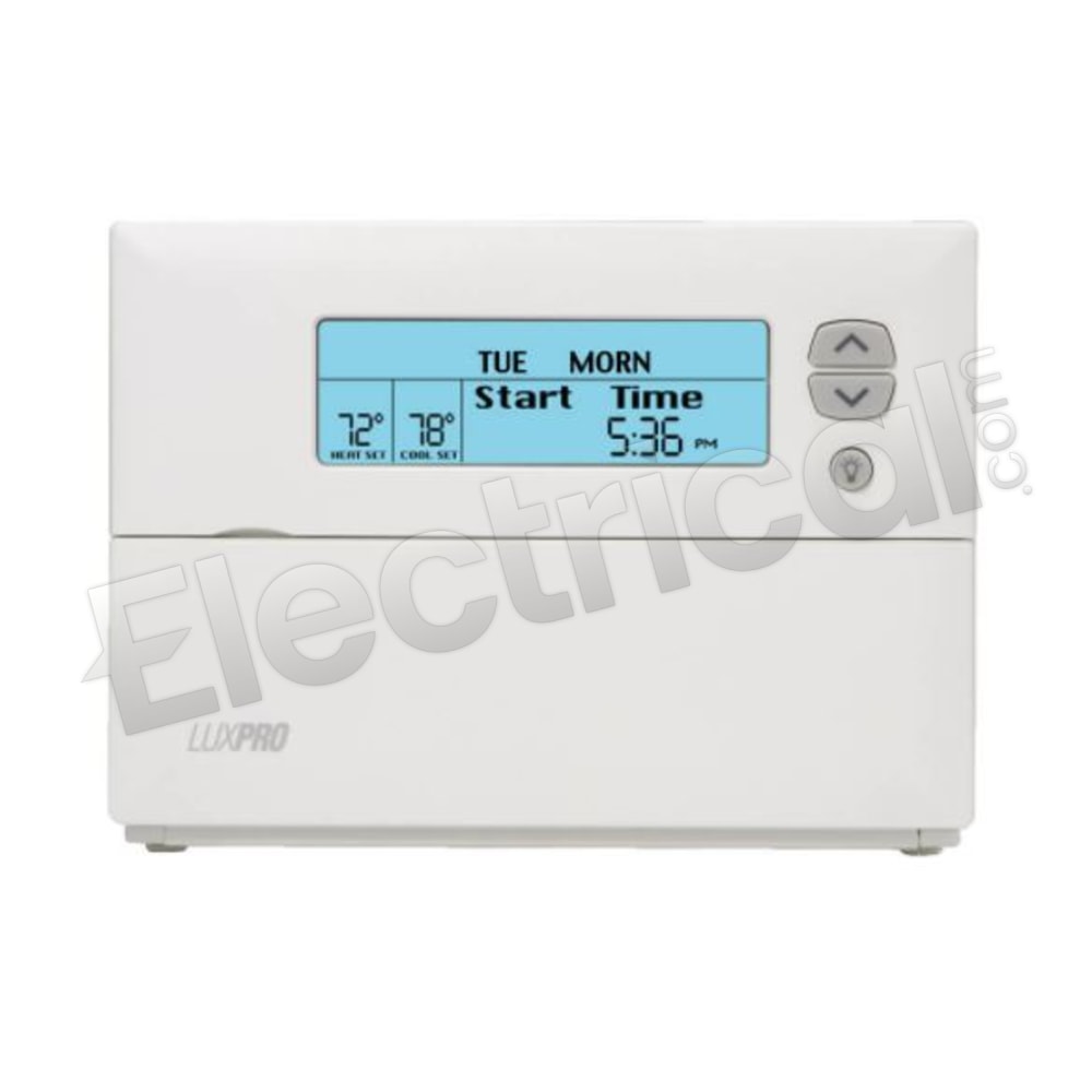 PSP722E Lux Products Corporation Electronic Thermostat Automation