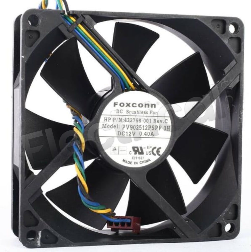 Foxconn PV902512PSPF Fans/Thermal Management For Products and PC Board Computer Component