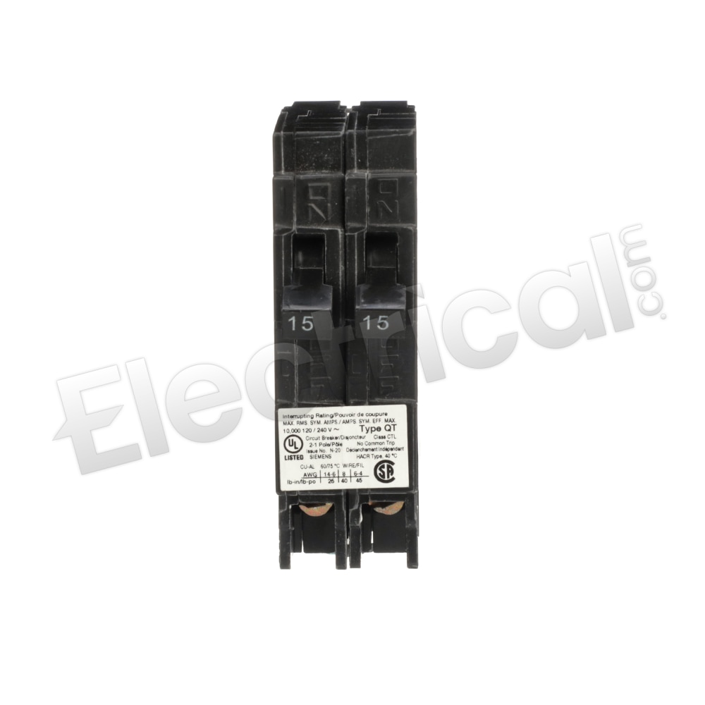 Siemens Q1515 Molded Case Circuit Breaker