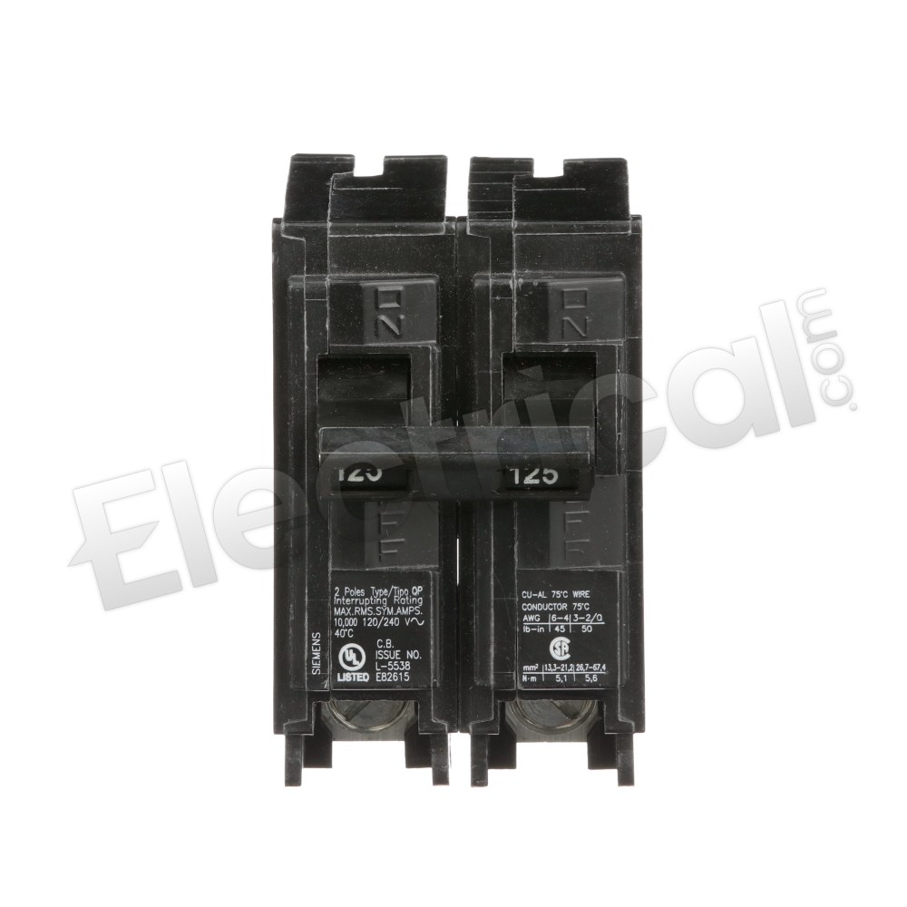 Siemens Q2125 Molded Case Circuit Breaker