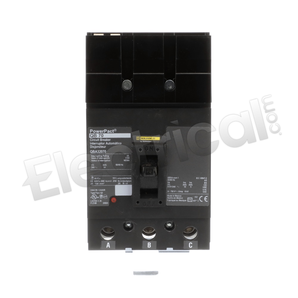 Square D QDA32125 Molded Case Circuit Breaker