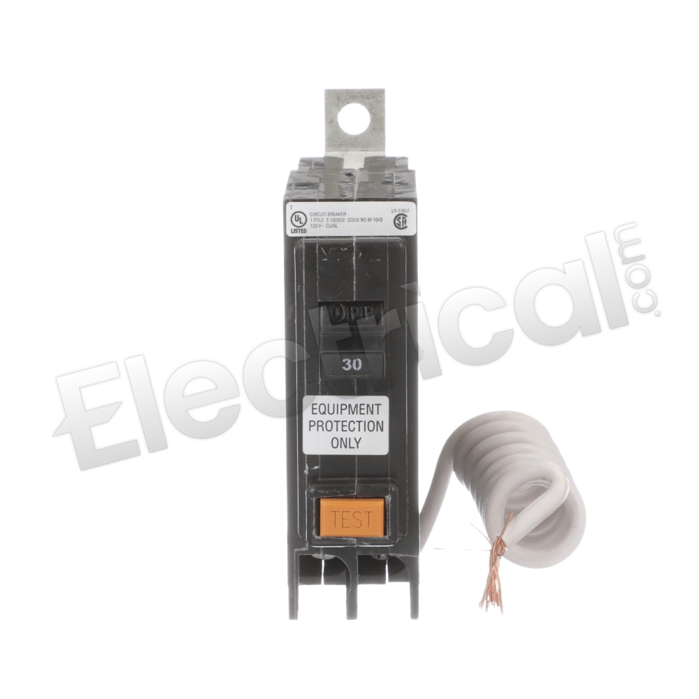QBGFEP1030 Eaton 30A 1P Quicklag Molded Case Circuit Breaker