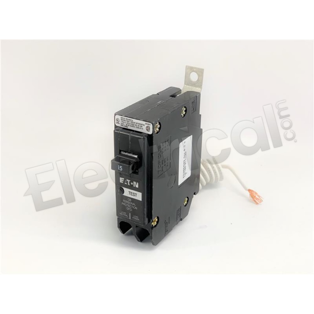 Eaton Cutler Hammer QBH1015GF Molded Case Circuit Breaker