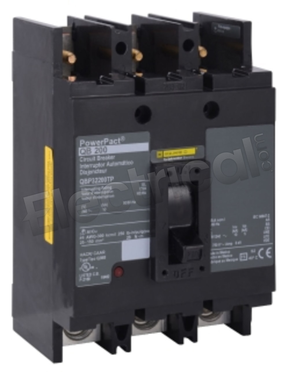 QBP32225TP Square D 225A 3P Molded Case Circuit Breaker