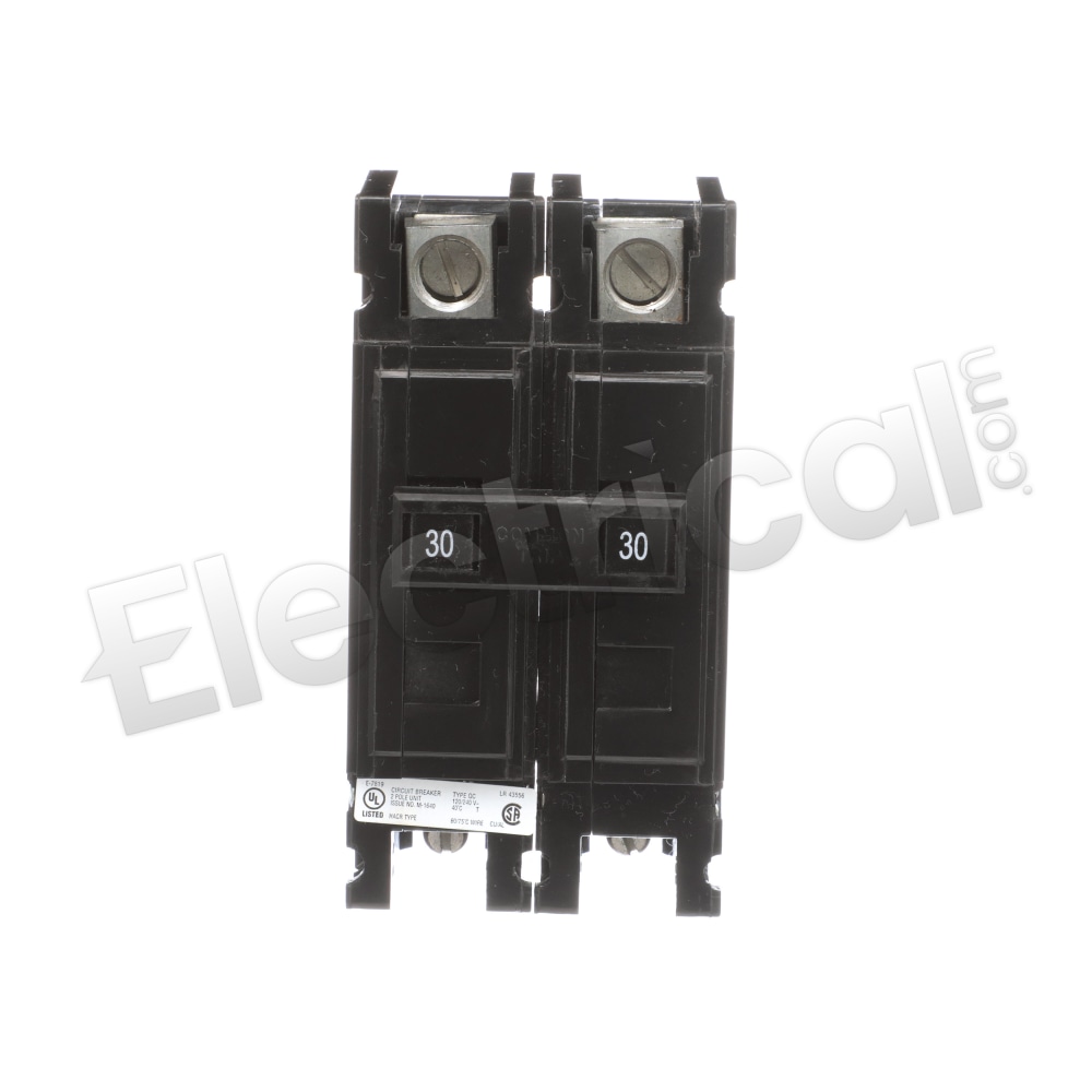 Cutler Hammer Eaton QC2030 Molded Case Circuit Breaker