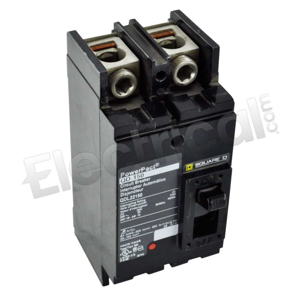 Schneider Electric Square D QDL22150 Molded Case Circuit Breaker