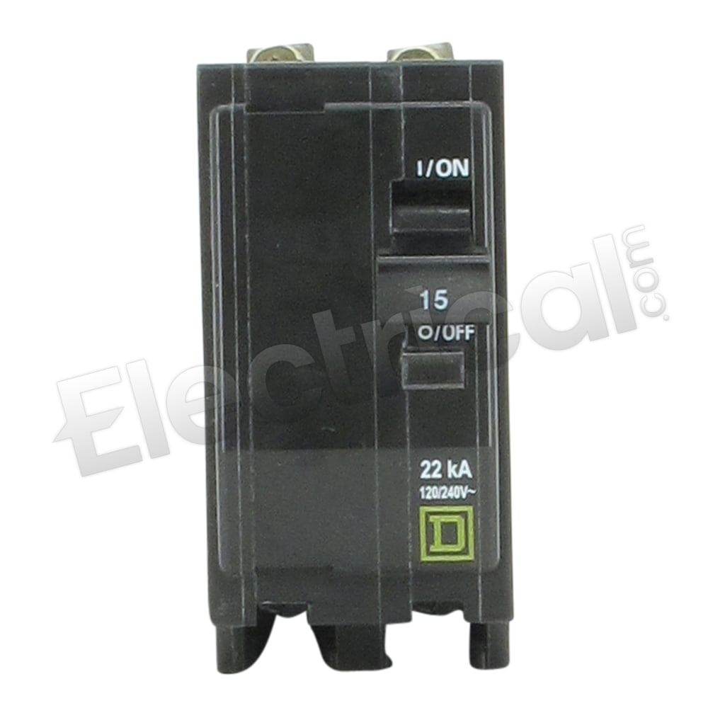 QOB215VH Square D 15A 2P Molded Case Circuit Breaker