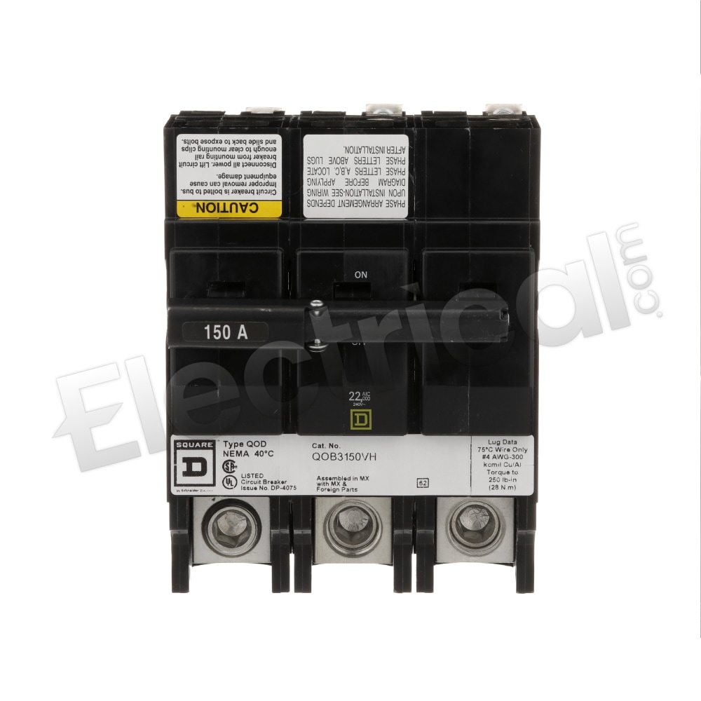 QOB3125VH - Square D - Molded Case Circuit Breakers