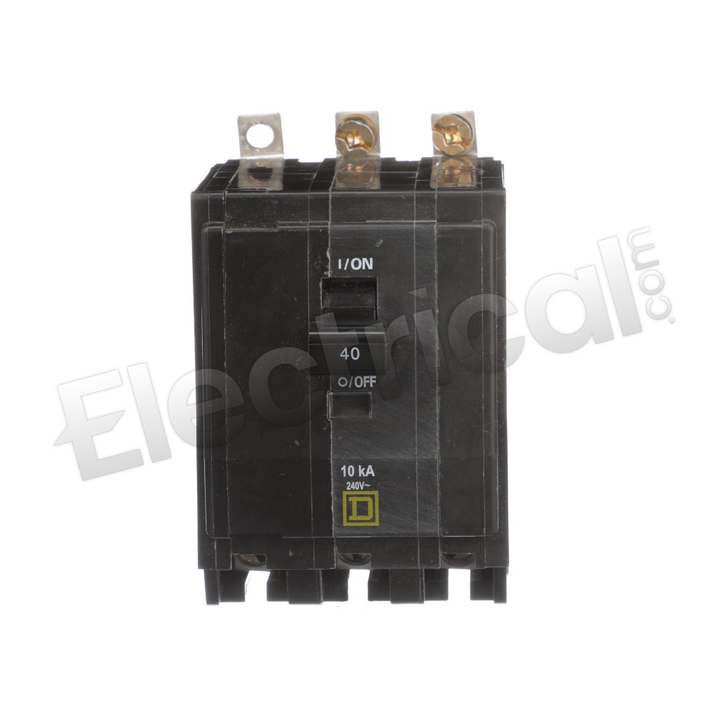 QOB340 Square D 40A 3P QOB Series Molded Case Circuit Breaker