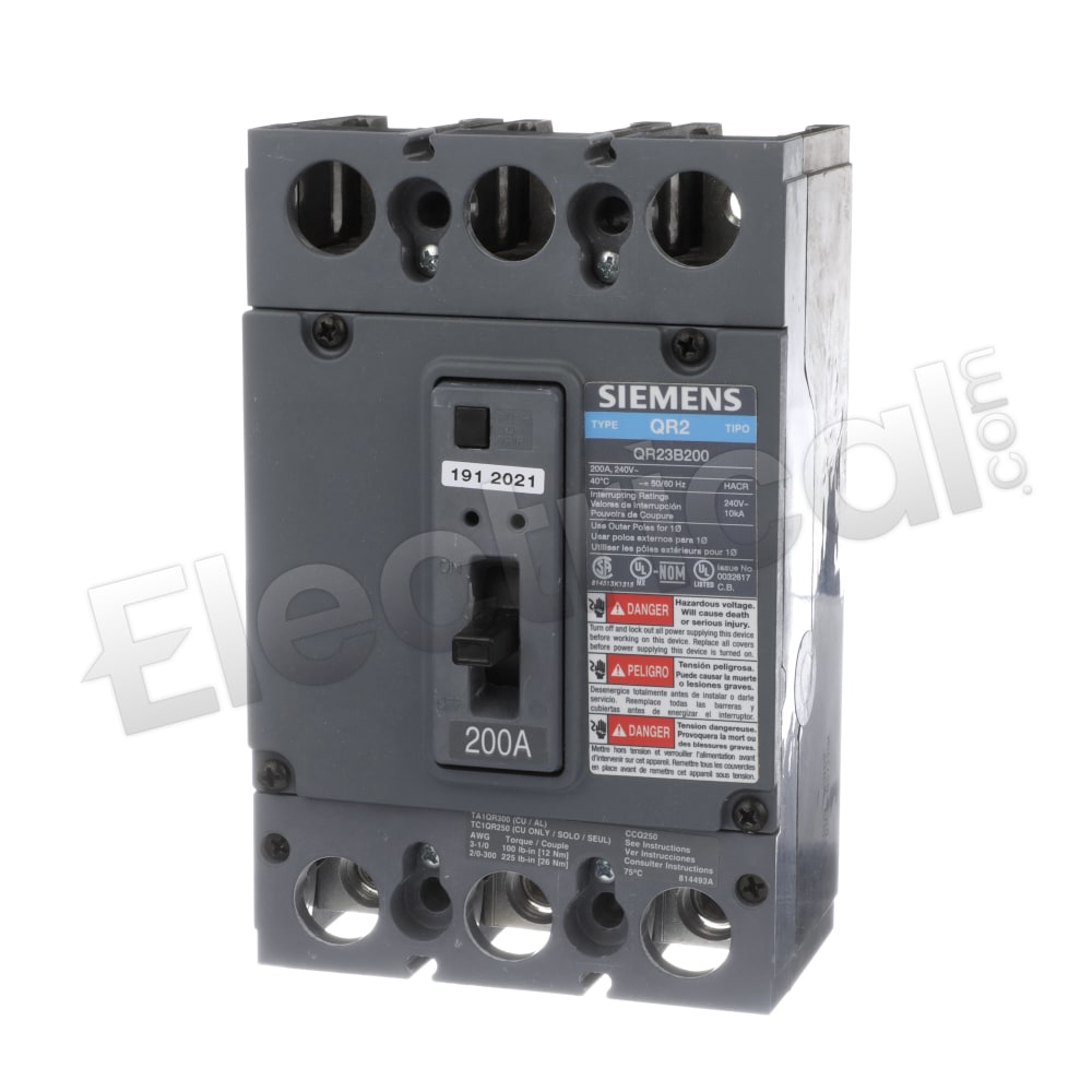Siemens QR23B200 Molded Case Circuit Breaker
