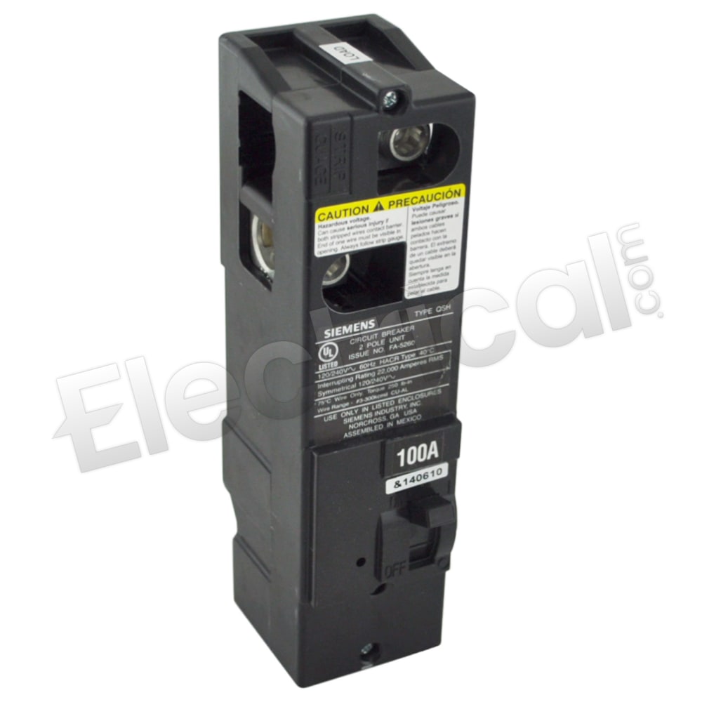 Siemens QS2200 Molded Case Circuit Breaker