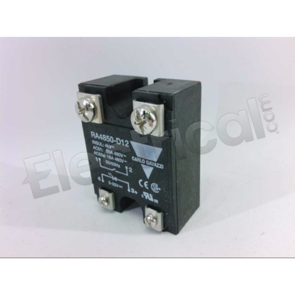 Carlo Gavazzi RA4850-D12 Overload Relay Motor Control