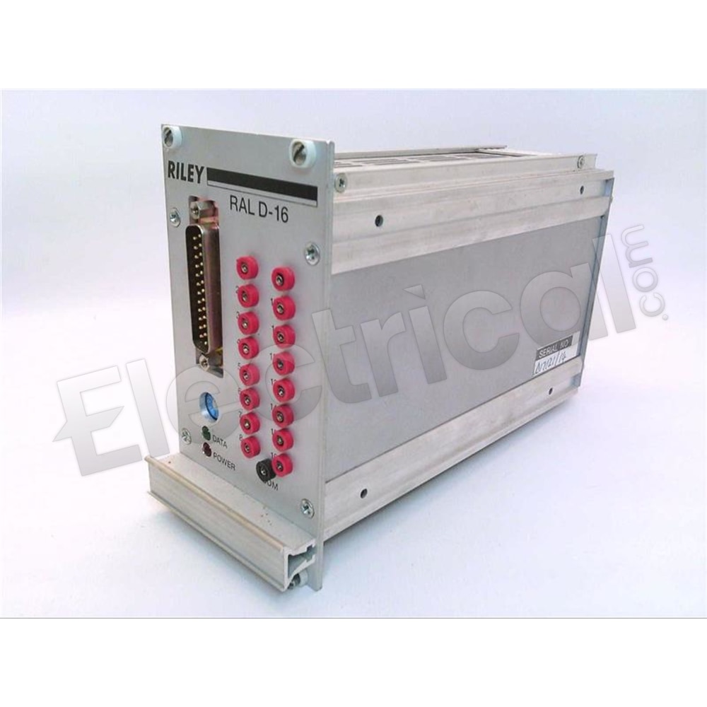 Riley Product Handling RAL-D-16 PLC Module Automation