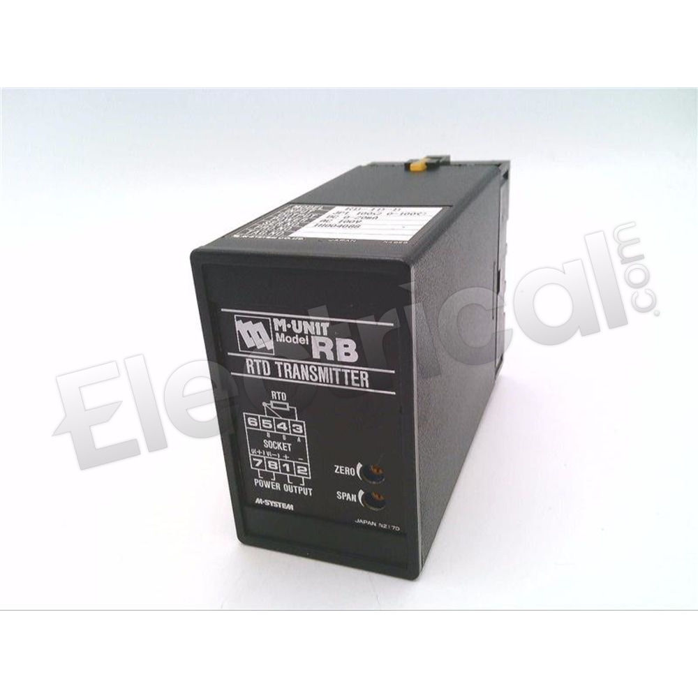 RB-1D-B M System Technology Inc Signal Conditioner/Transmitter Automation