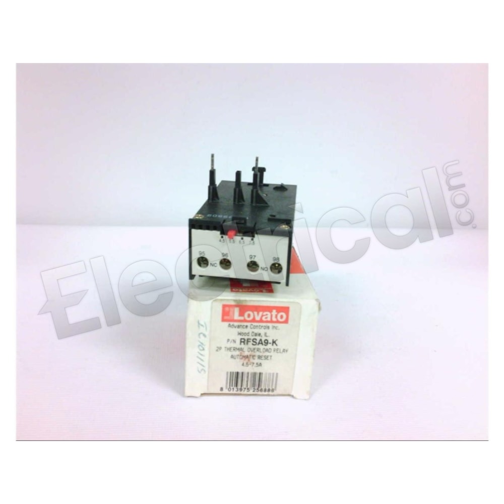 Lovato RFSA9K Overload Relay Motor Control